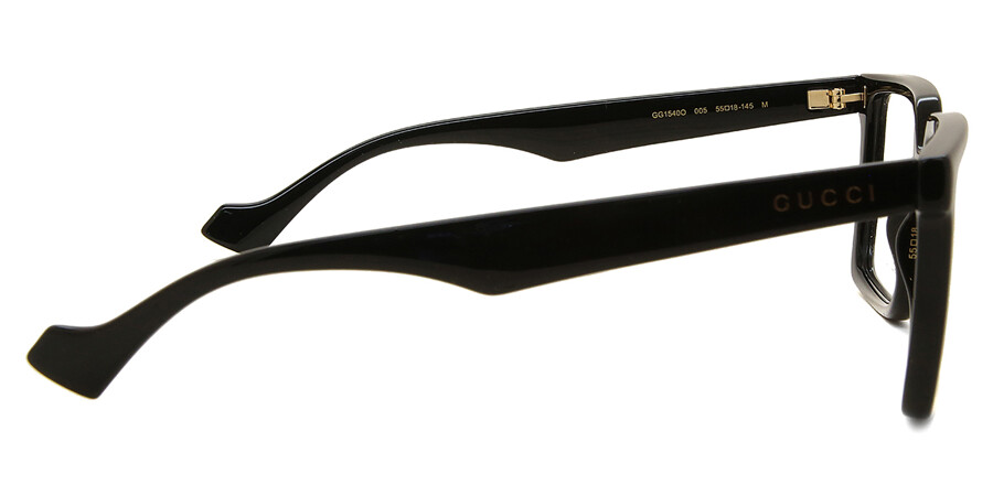 Gucci GG1540O 005 Square Black Eyeglasses | SmartBuyGlasses US