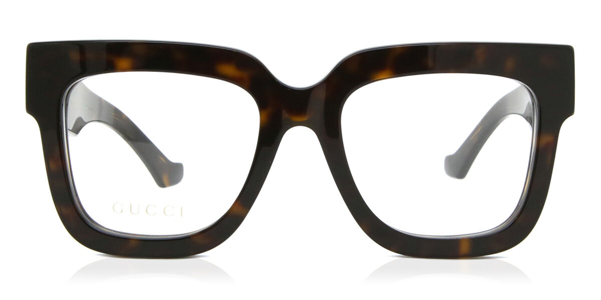 Gucci GG1549O 002 Eyeglasses in Tortoise | SmartBuyGlasses USA