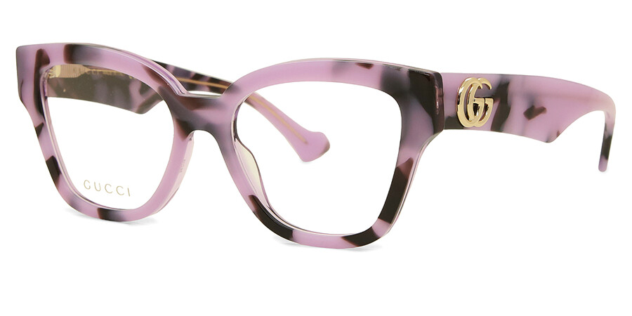 Gucci GG1424O 011 Eyeglasses in Violet | SmartBuyGlasses USA