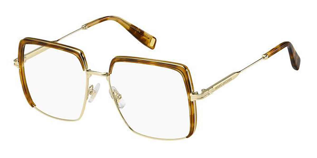 Marc Jacobs MJ 1067 06J Square Gold Tortoise Eyeglasses | Vision Direct ...