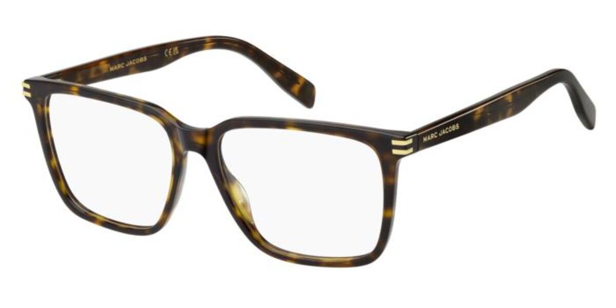 Marc Jacobs MARC 915 086 Square Dark Tortoise Frame Eyeglasses ...