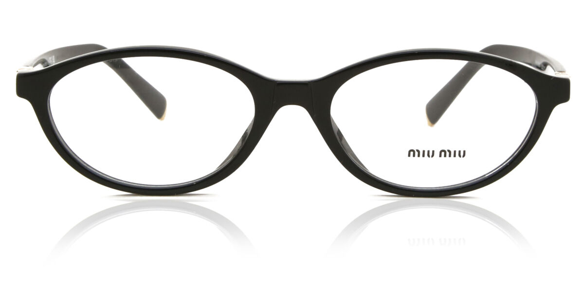 Miu Miu MU09XV 16K1O1 Glasses Black | SmartBuyGlasses New Zealand