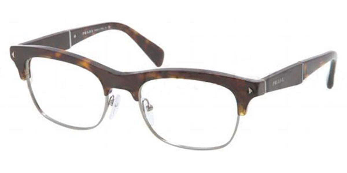 Prada PR 22OV 2AU/1O1 O Glasses Havana Dark Wood | SmartBuyGlasses ...