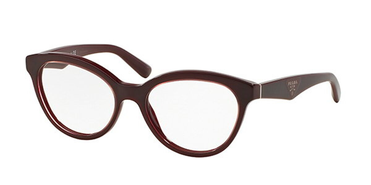 Prada PR 11RV TRIANGLE UAN1O1 Eyeglasses in White | SmartBuyGlasses USA