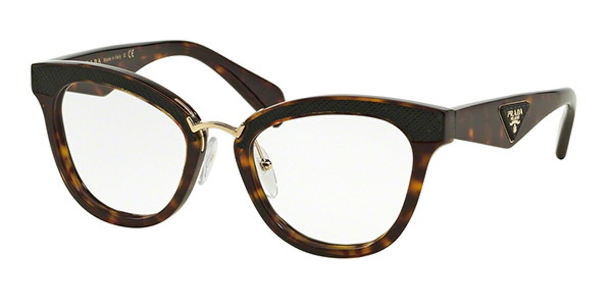 Prada PR 26SV ORNATE 2AU1O1 Eyeglasses in Tortoiseshell ...