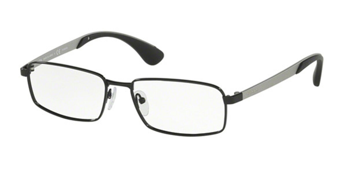 Prada PR 56SVD Asian Fit 7AX1O1 Eyeglasses in Black | SmartBuyGlasses USA