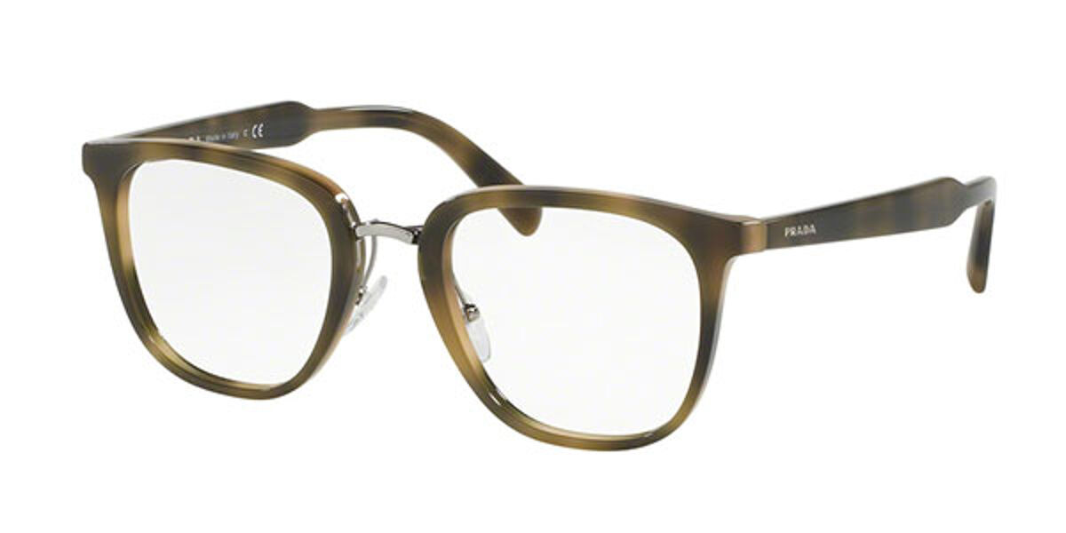 Prada PR 10TV U6A1O1 Eyeglasses in Green | SmartBuyGlasses USA