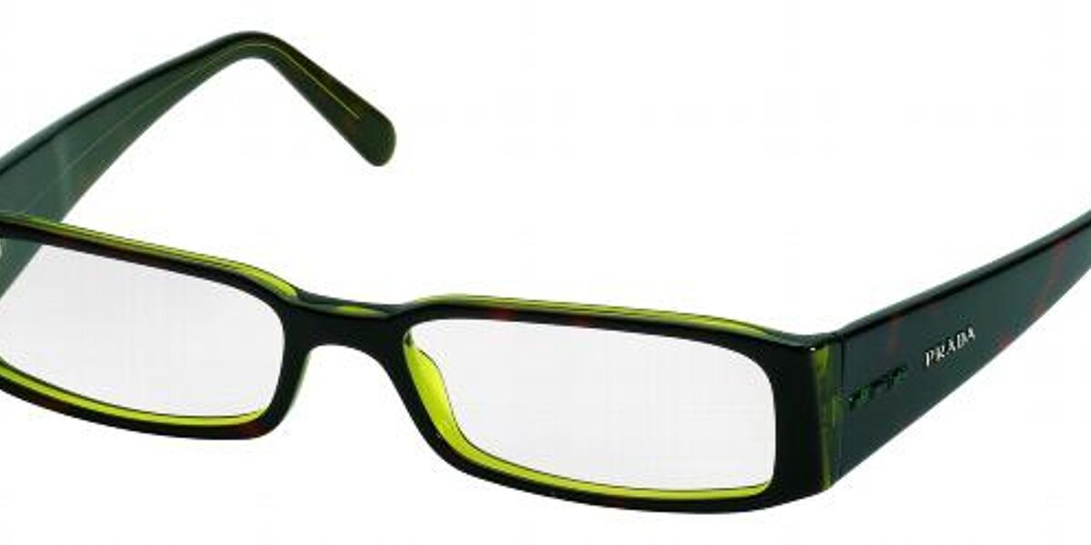 Prada PR 10F 3AY/1O1 Sunglasses in Green | SmartBuyGlasses USA