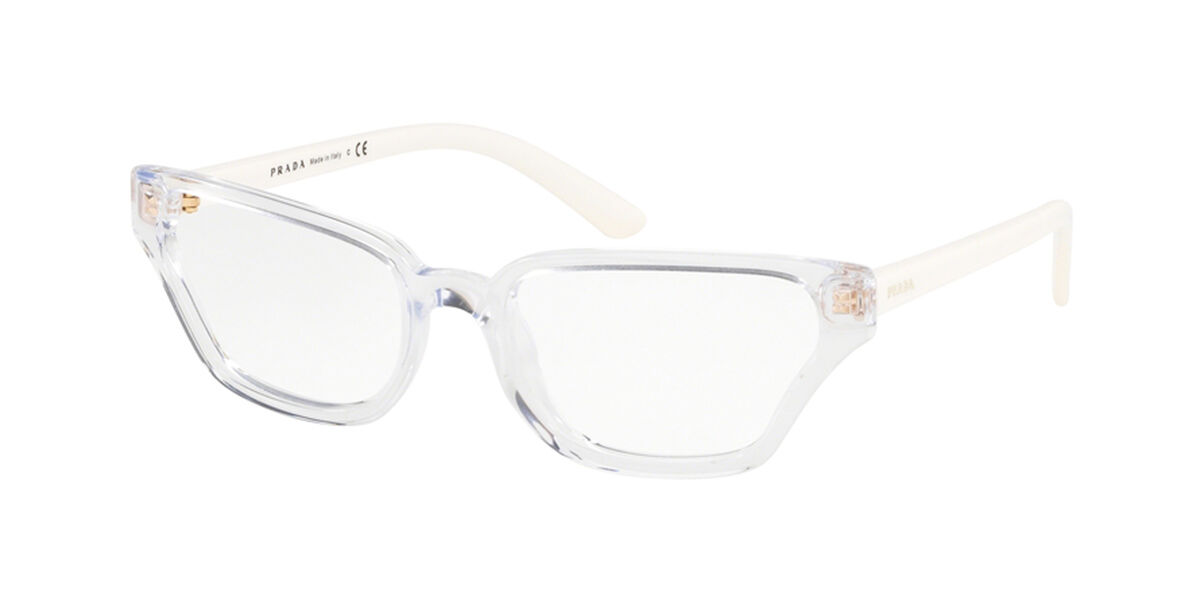 Prada PR 04XV 2AZ1O1 Glasses Crystal Clear | VisionDirect Australia