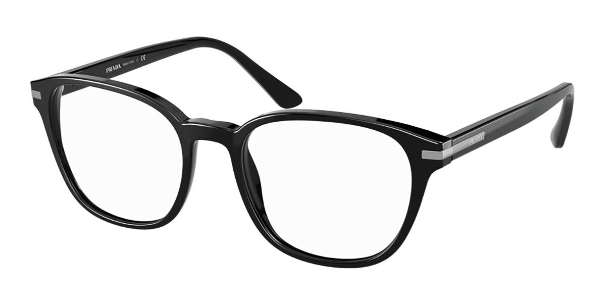 Prada PR 19SV 1AB1O1 Eyeglasses in Black | SmartBuyGlasses USA