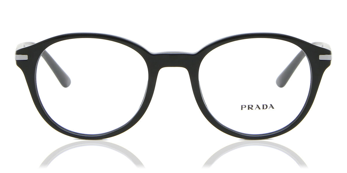 Prada PR 19SV 1AB1O1 Eyeglasses in Black | SmartBuyGlasses USA