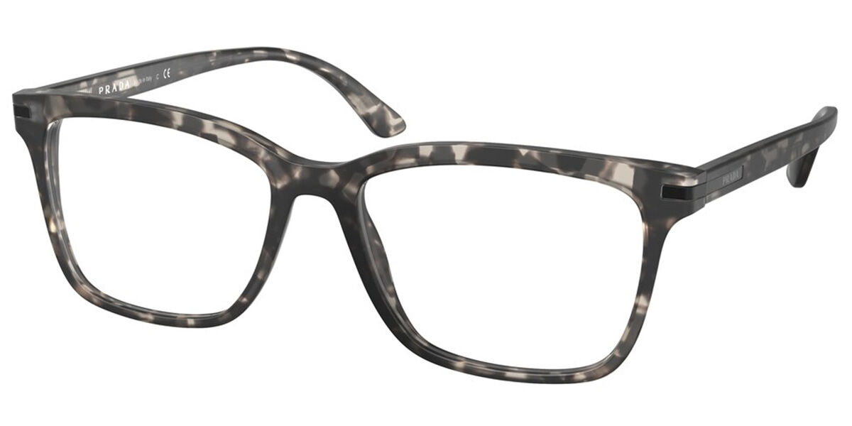 Prada PR 14WV U431O1 Glasses Transparent Grey | SmartBuyGlasses New Zealand
