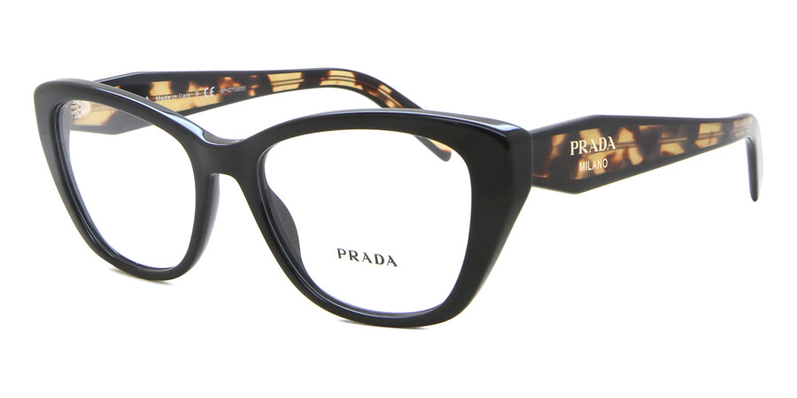 Prada PR 19WV 1AB1O1 Cat Eye Black Eyeglasses | Vision Direct Australia