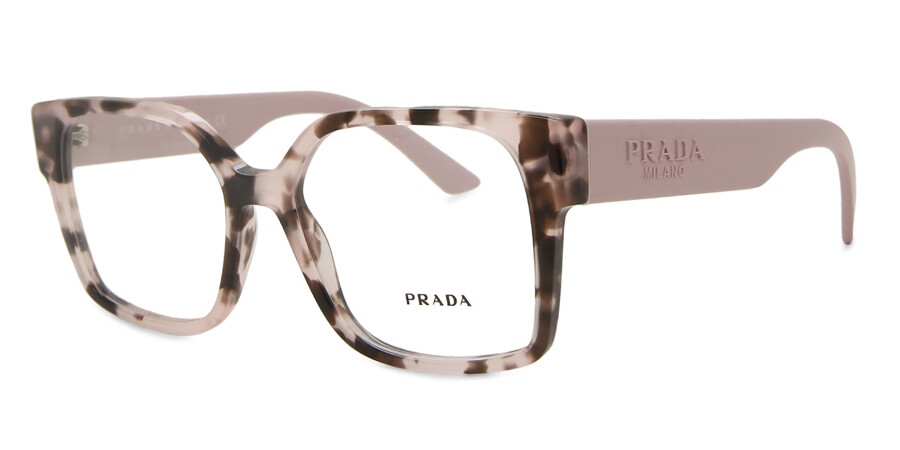 Prada PR 10WV ROJ1O1 Eyeglasses in Pink Tortoise | SmartBuyGlasses USA