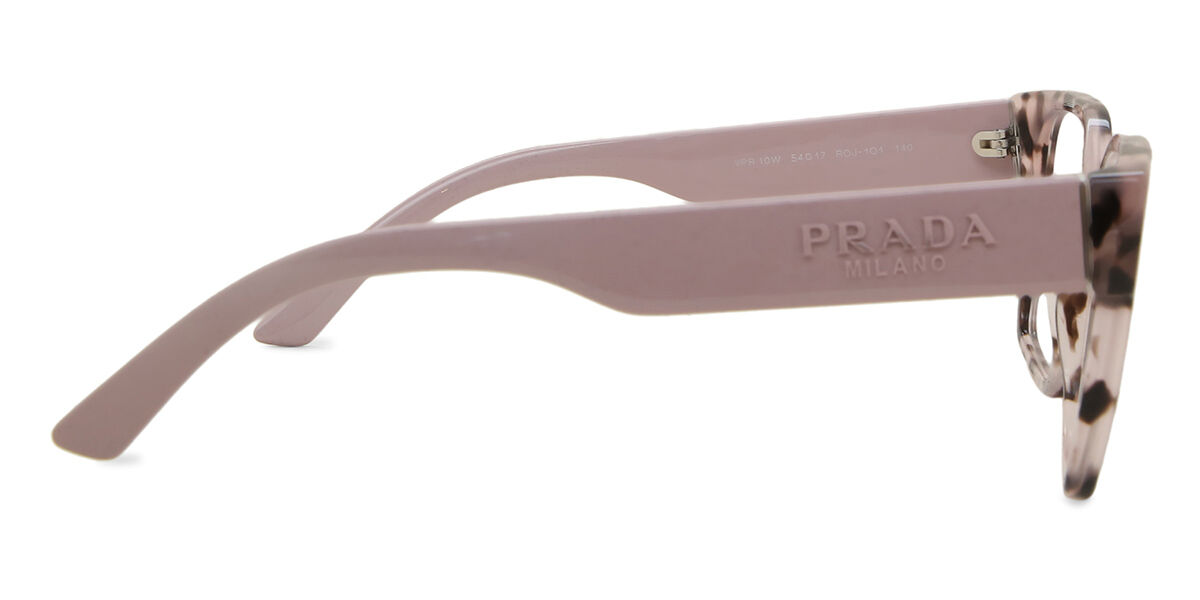 Prada PR 10WV ROJ1O1 Eyeglasses in Pink Tortoise | SmartBuyGlasses USA