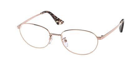 Buy Prada Rose-Gold Prescription Glasses | SmartBuyGlasses