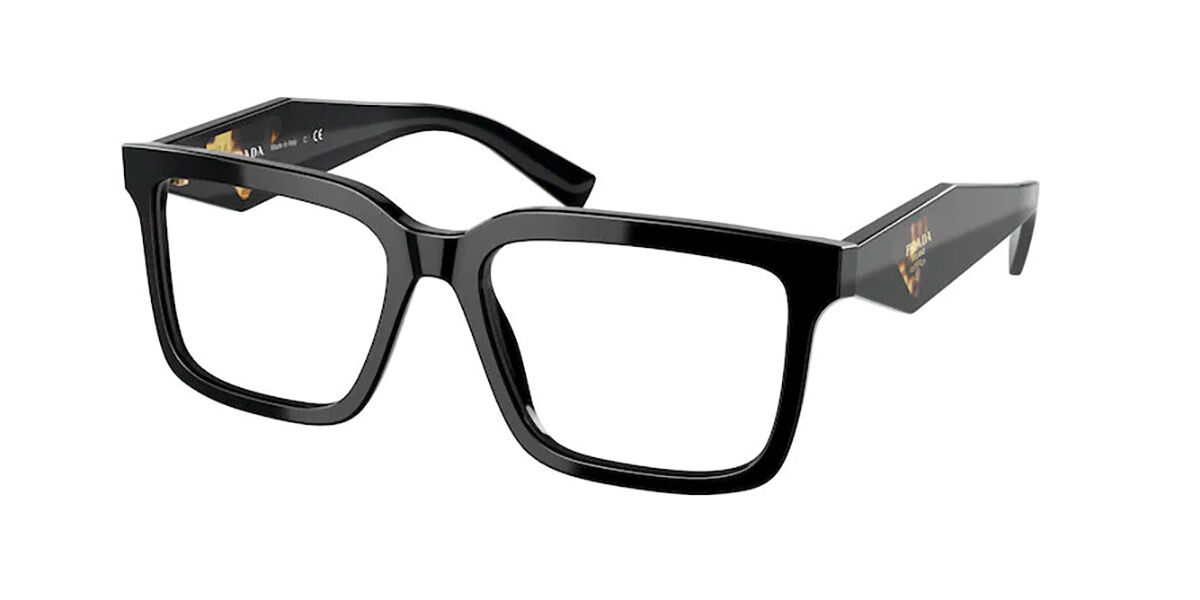 Prada PR 10YV 1AB1O1 Eyeglasses in Black | SmartBuyGlasses USA