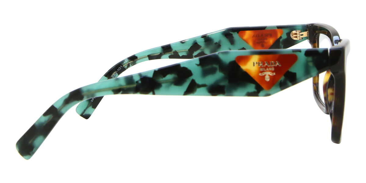 Prada PR 10YV 2AU1O1 Square Tortoise Eyeglasses | SmartBuyGlasses US