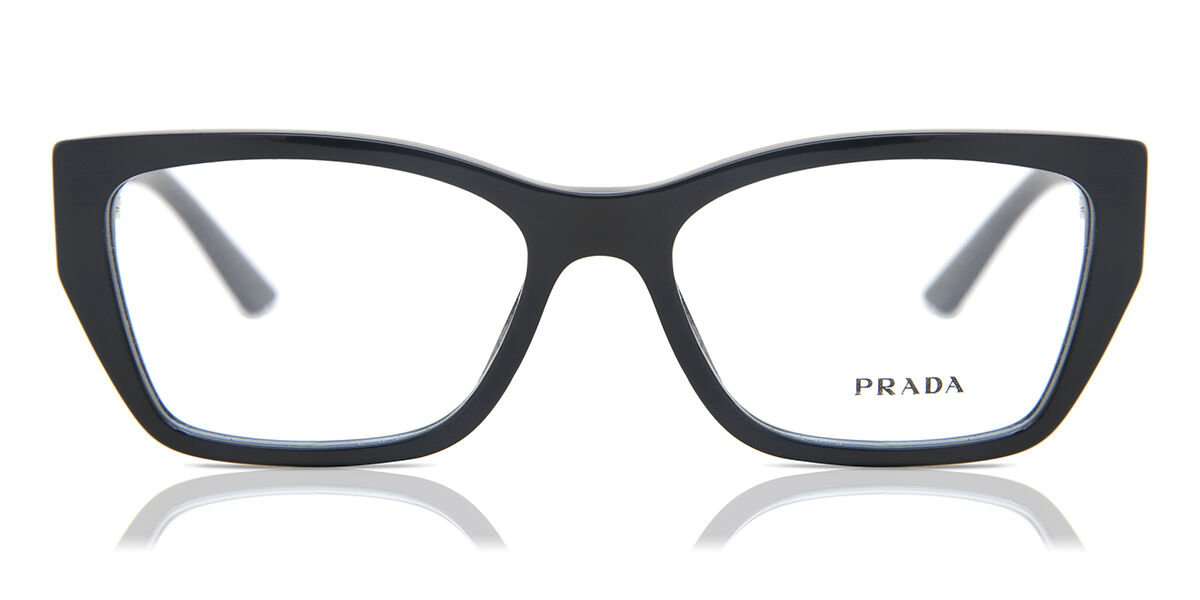 Prada PR 11YV 1AB1O1 Glasses Black | VisionDirect Australia
