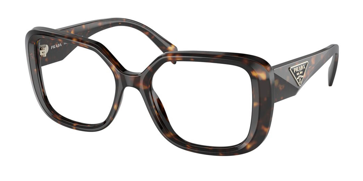 Prada PR 10ZVF Asian Fit 2AU1O1 Eyeglasses in Tortoise ...