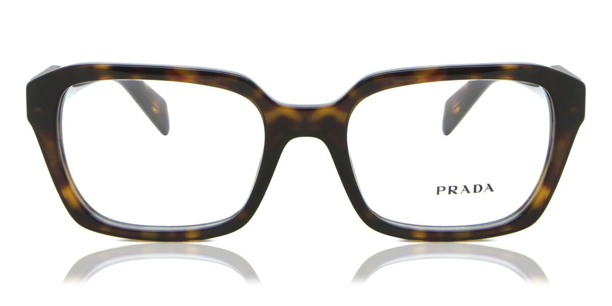 Prada PR 14ZV 12J1O1 Glasses White | VisionDirect Australia