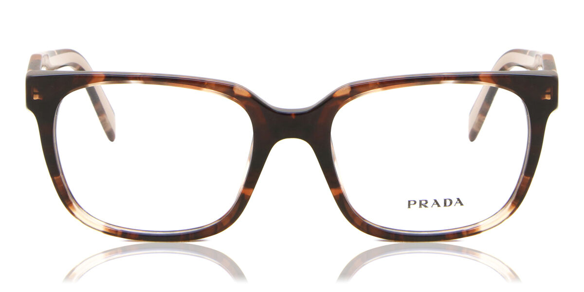 Prada PR 17ZV 07R1O1 Eyeglasses in Caramel Tortoise | SmartBuyGlasses USA
