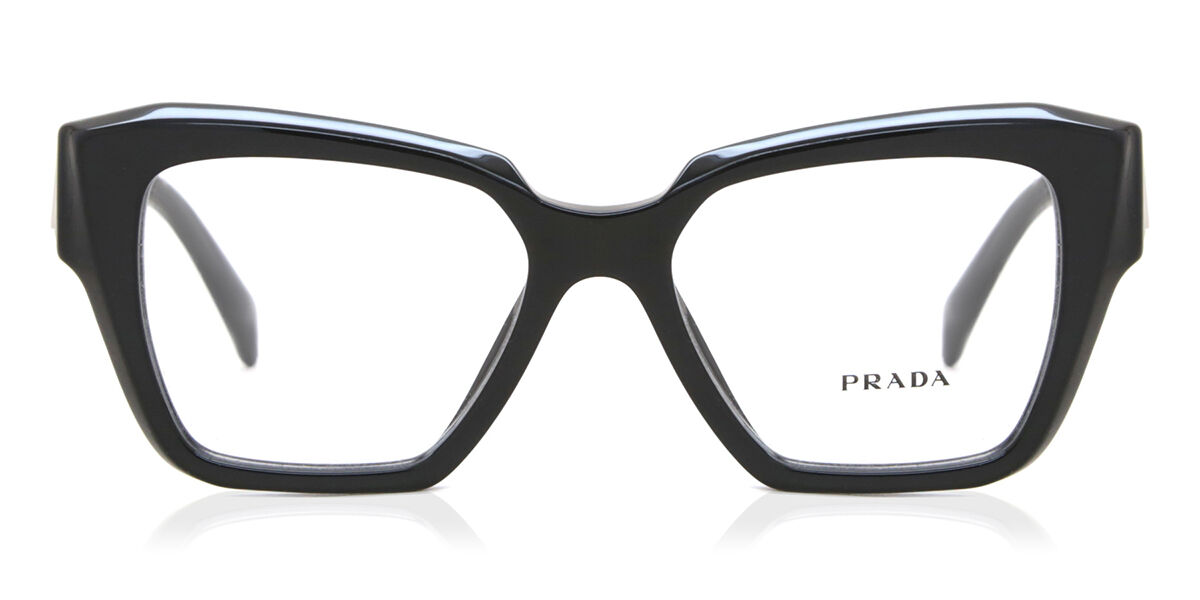 Prada PR 09ZV 1AB1O1 Eyeglasses in Black | SmartBuyGlasses USA