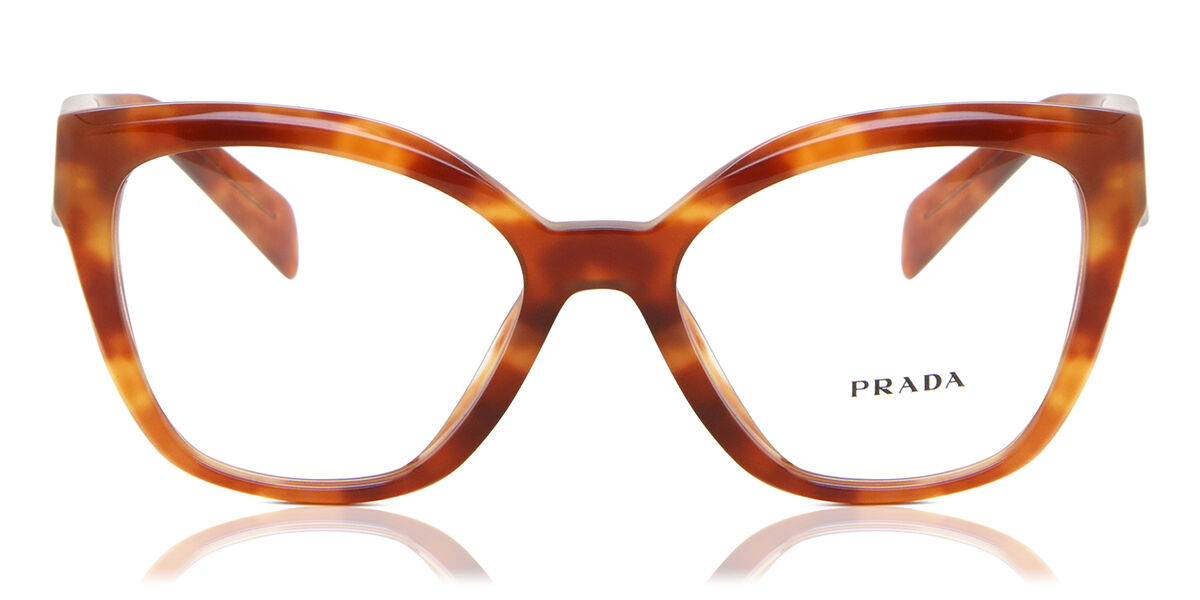 Prada PR 20ZV 10L1O1 Eyeglasses in Light Tortoise | SmartBuyGlasses USA