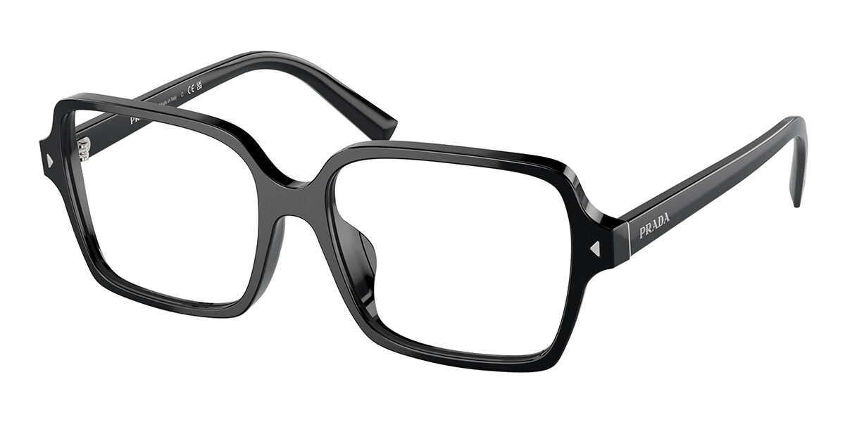 Prada PR A02V 1AB1O1 Glasses Black | SmartBuyGlasses UK