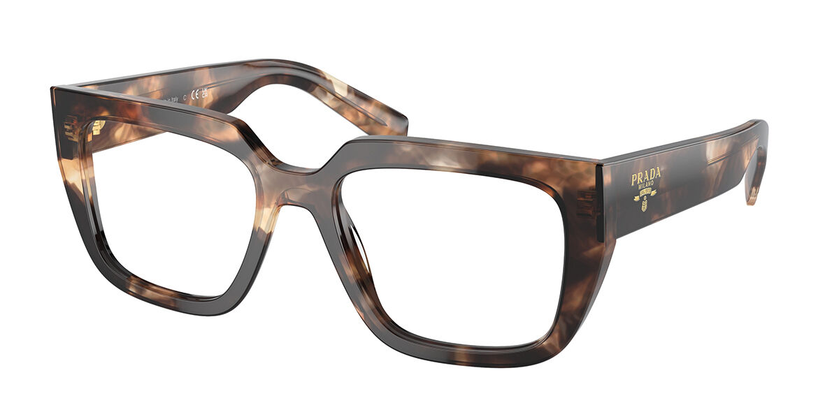 Prada PR A03V 16K1O1 Eyeglasses in Black | SmartBuyGlasses USA