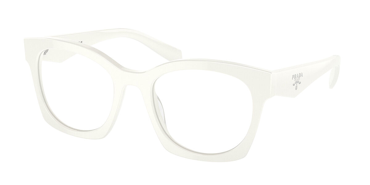 Prada PR A05V 17O1O1 Eyeglasses in Transparent Brown | SmartBuyGlasses USA