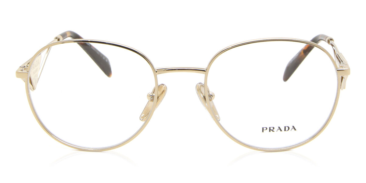 Prada PR A50V ZVN1O1 Eyeglasses in Pale Gold | SmartBuyGlasses USA