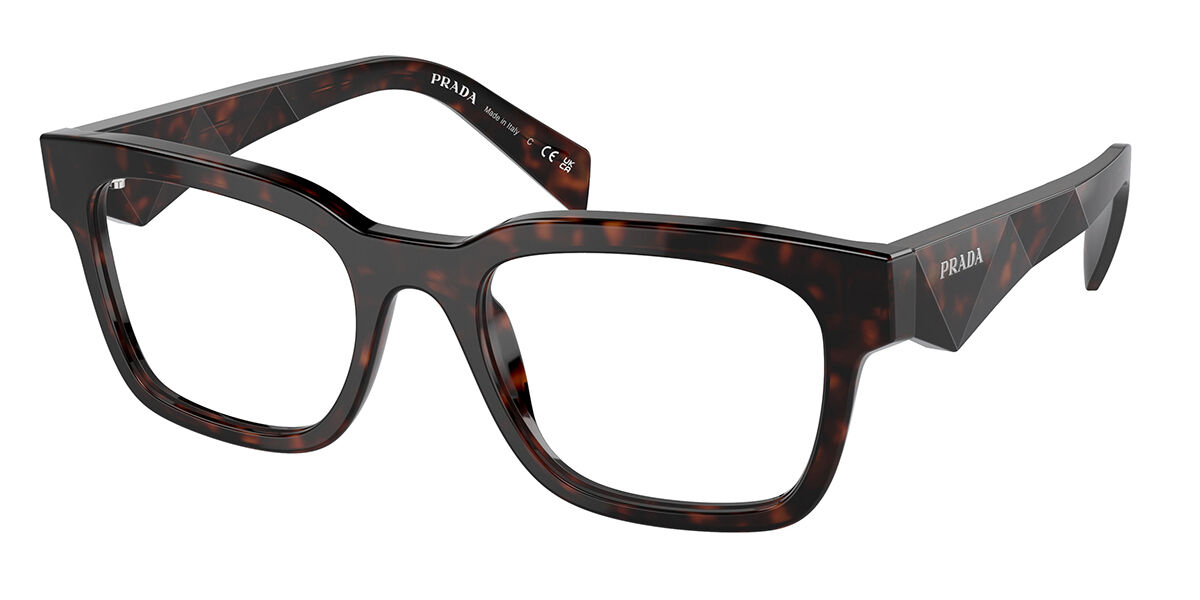 Prada PR A10V 17N1O1 Glasses Red Tortoise | VisionDirect Australia