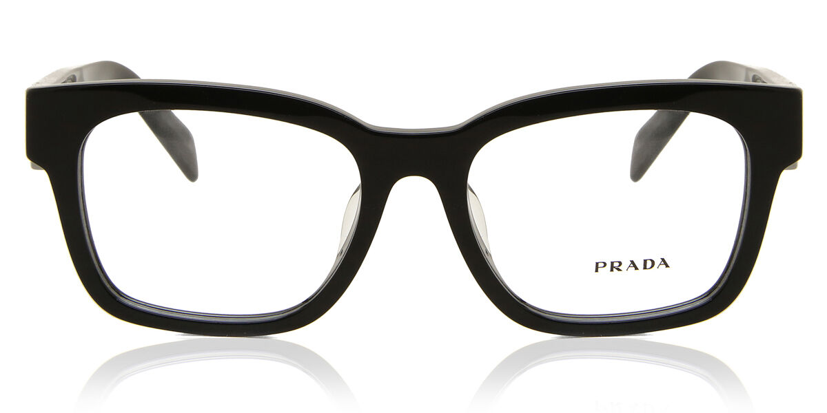 Prada PR A10VF Asian Fit 16K1O1 Eyeglasses in Black | SmartBuyGlasses USA