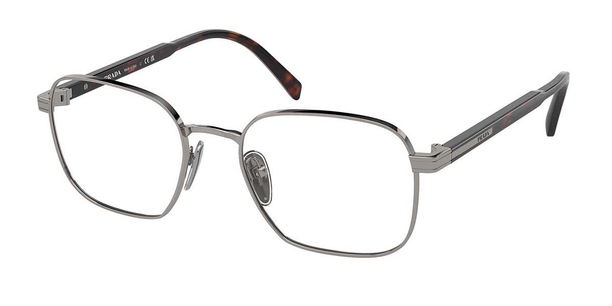 Prada PR A55V 5AV1O1 Eyeglasses in Gunmetal | SmartBuyGlasses USA