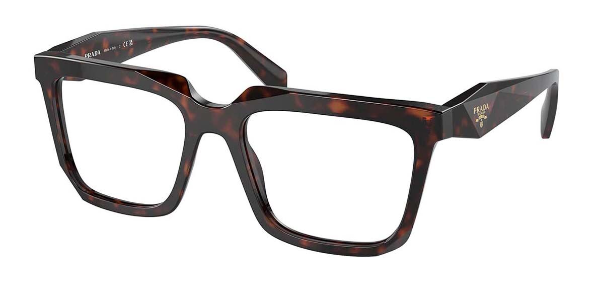 Prada PR A19V 17N1O1 Glasses Root Tortoise | SmartBuyGlasses UK