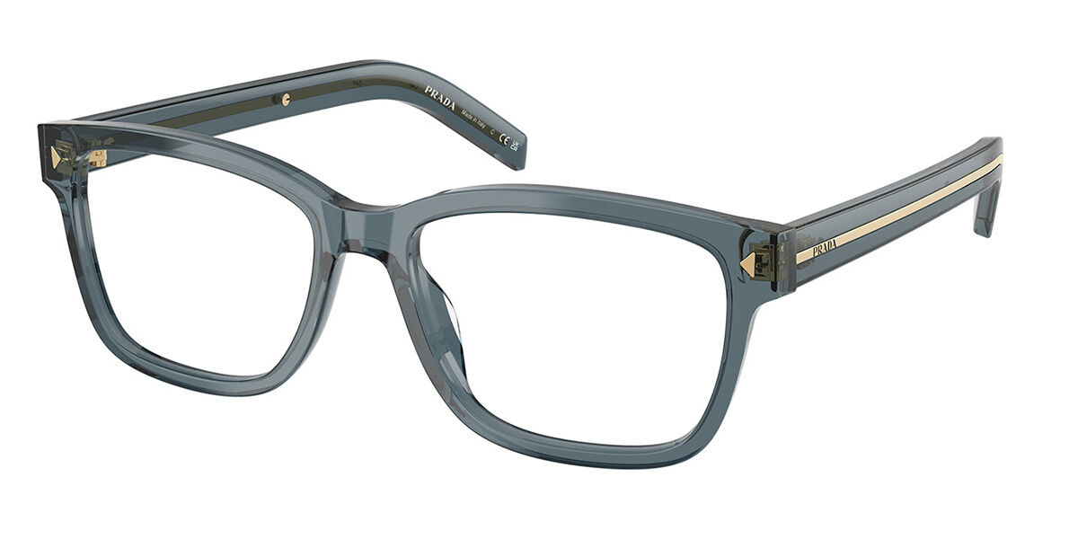 立即購買Prada PR B10V 17T1O1 眼鏡 Transparent Ocean Blue | SmartBuyGlasses 香港