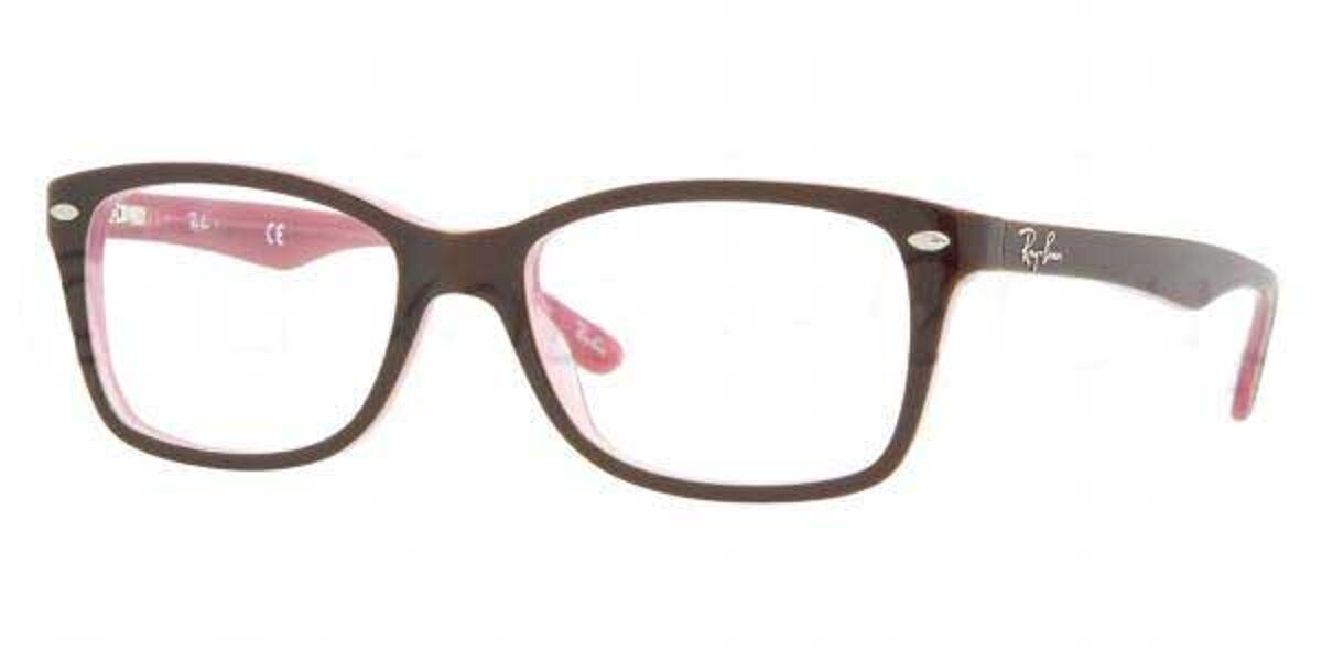 Ray-Ban RX5228A Highstreet 2126 Glasses Brown | VisionDirect Australia