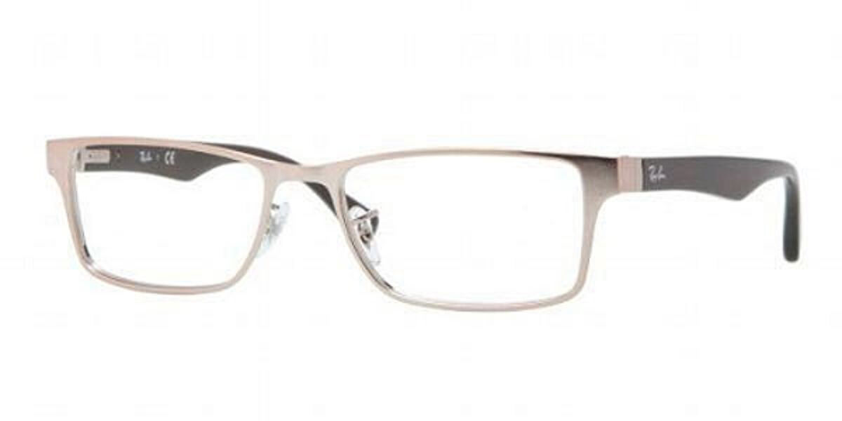Ray-Ban RX6238 Highstreet 2732 Eyeglasses in Brushed Light Brown ...