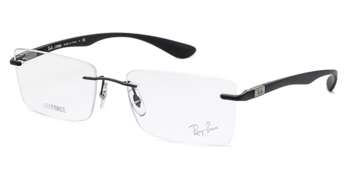 Ray-Ban Tech RX8720 Liteforce 1128 Eyeglasses in Sandblasted Dark ...