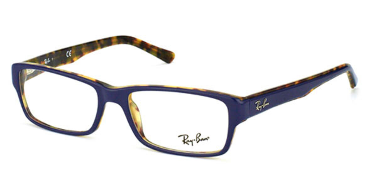 Ray-Ban RX5169 Highstreet 5219 Eyeglasses in Top Blue On Havana ...