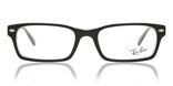 Ray-Ban RX5206 Highstreet 2479 Rectangle Black Eyeglasses ...