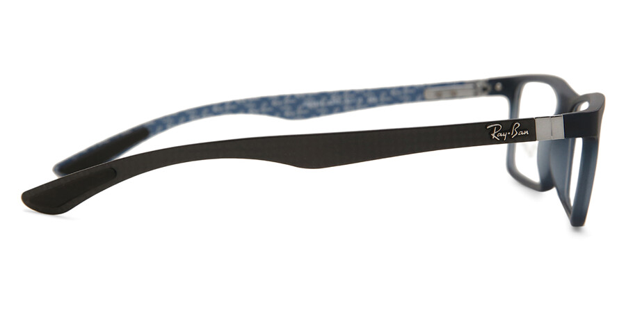 Ray-Ban RX8901 Carbon Fibre 5262 Glasses Demi Gloss Blue | VisionDirect ...