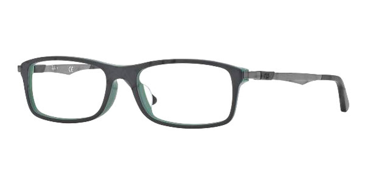 Ray-Ban RX7017F Active Lifestyle Asian Fit 5227 Glasses Top Black On ...
