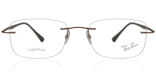 Ray-Ban RX8725 Light Ray 1028 Glasses Dark Sand Gunmetal Grey ...
