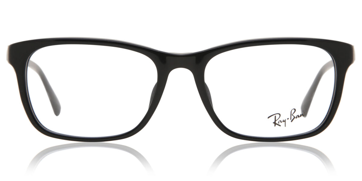 Ray-Ban RX5315D Asian Fit 2000 Eyeglasses in Shiny Black ...