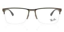 Ray-Ban RX6335 2947 Eyeglasses in Gunmetal Top Blue | SmartBuyGlasses USA