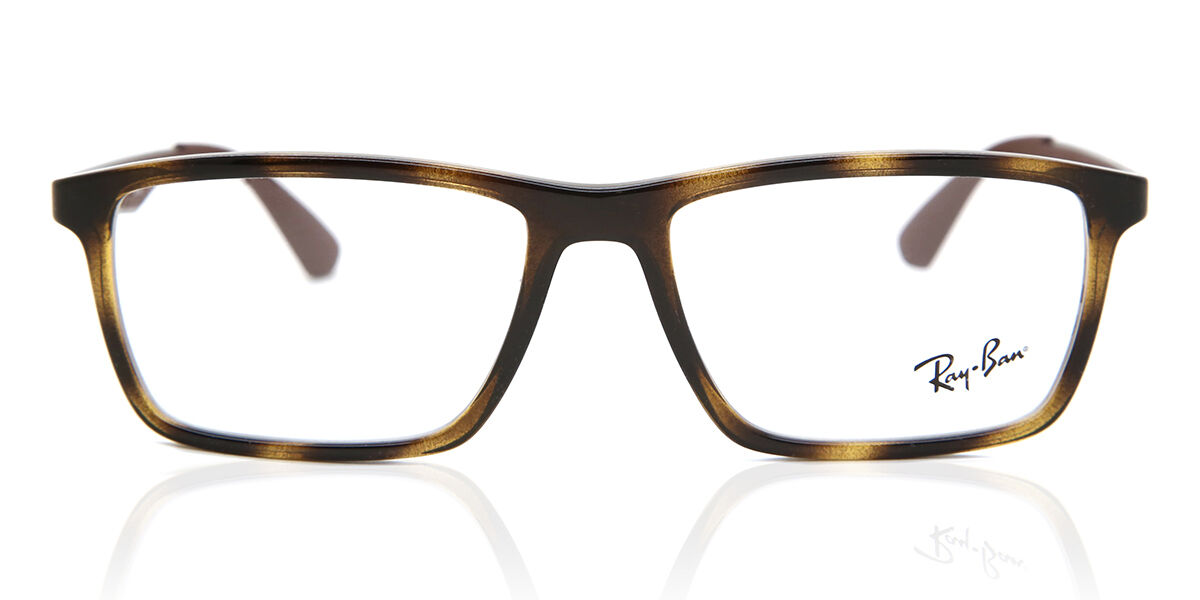 Ray-Ban RX7056 2012 Glasses Shiny Havana | VisionDirect Australia
