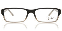 Ray-Ban RX5169 Highstreet 2034 Glasses Top Black On Transparent ...