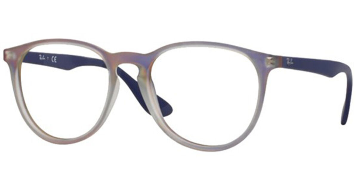 Ray-Ban RX7046F Youngster Asian Fit 5486 Glasses Purple | VisionDirect ...